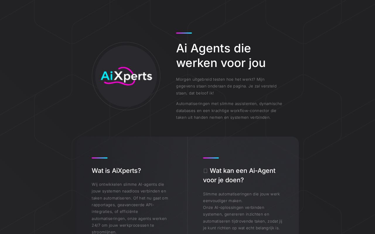 Aixperts | AI Agents & Automatisering